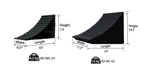 Best Quality Rubber Wheel Chocks in Pakistan - Polycrafts